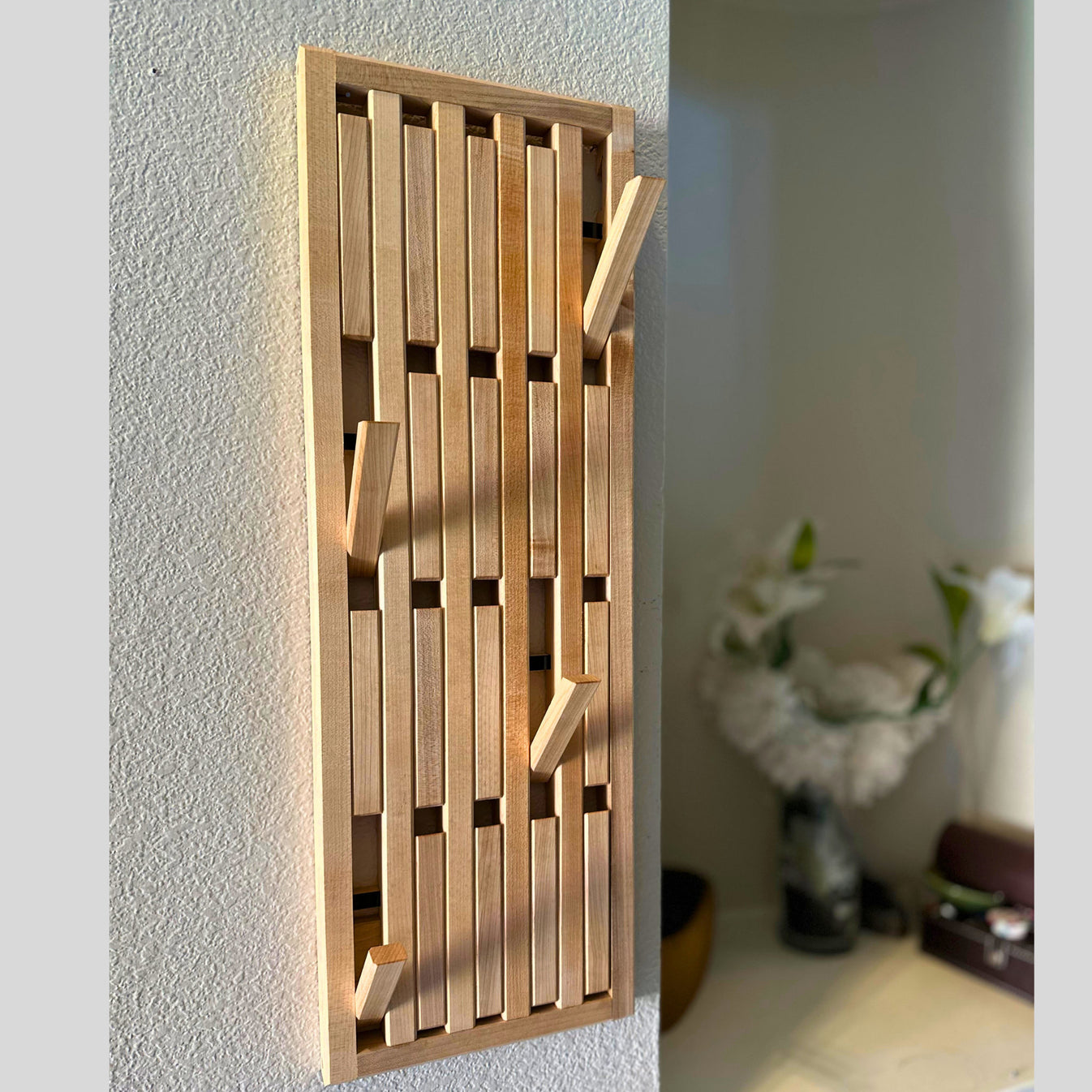 The Original Magnetic Coat Rack | Entryway Organizer – StoneWon Designs