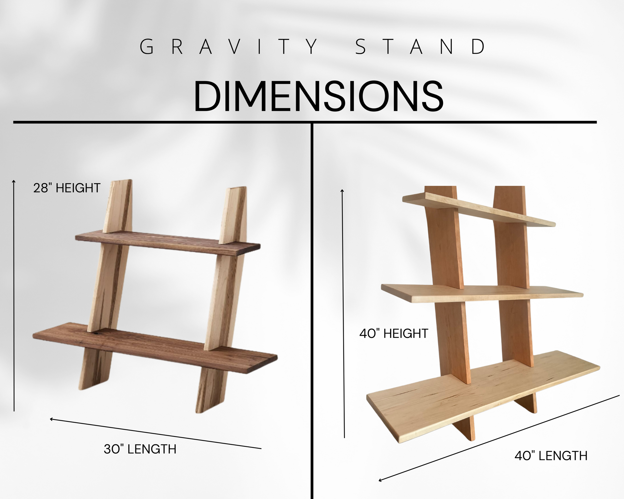 Gravity Ladder Shelf Plant Stand | Multiuse Display Shelf | Indoor Pla ...