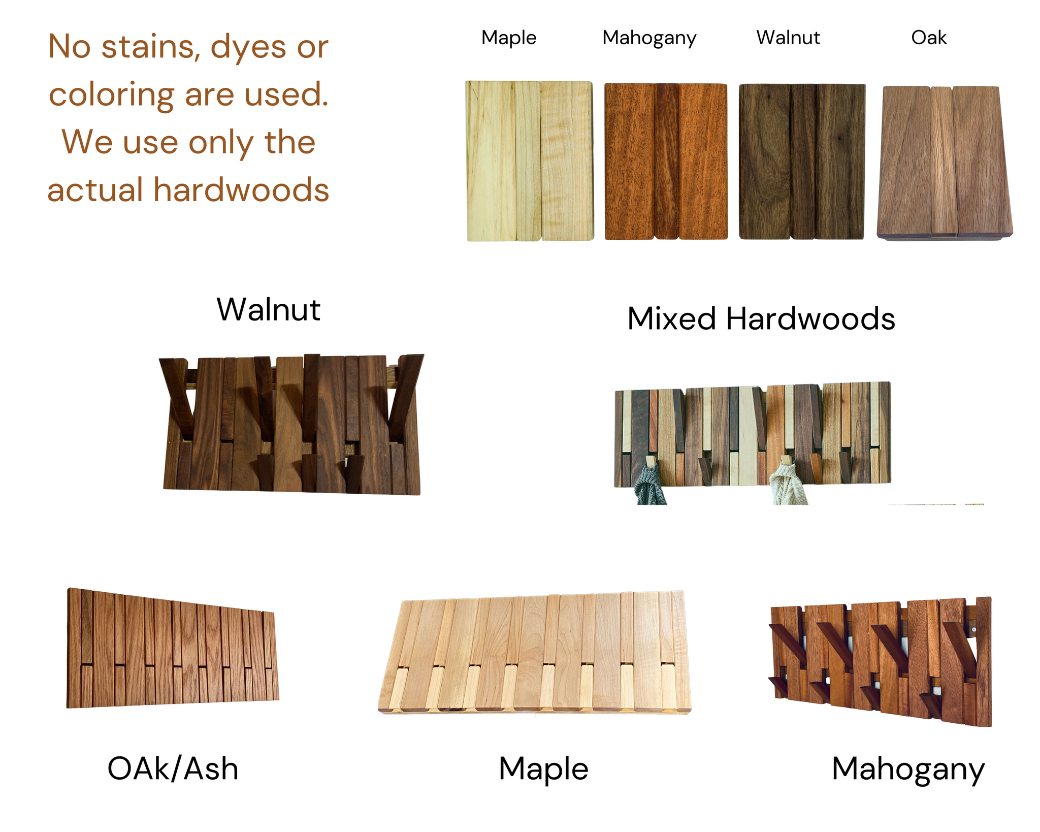 Multi Material Piano Coat Rack, Handmade Wall Mounted Coat Rack ...