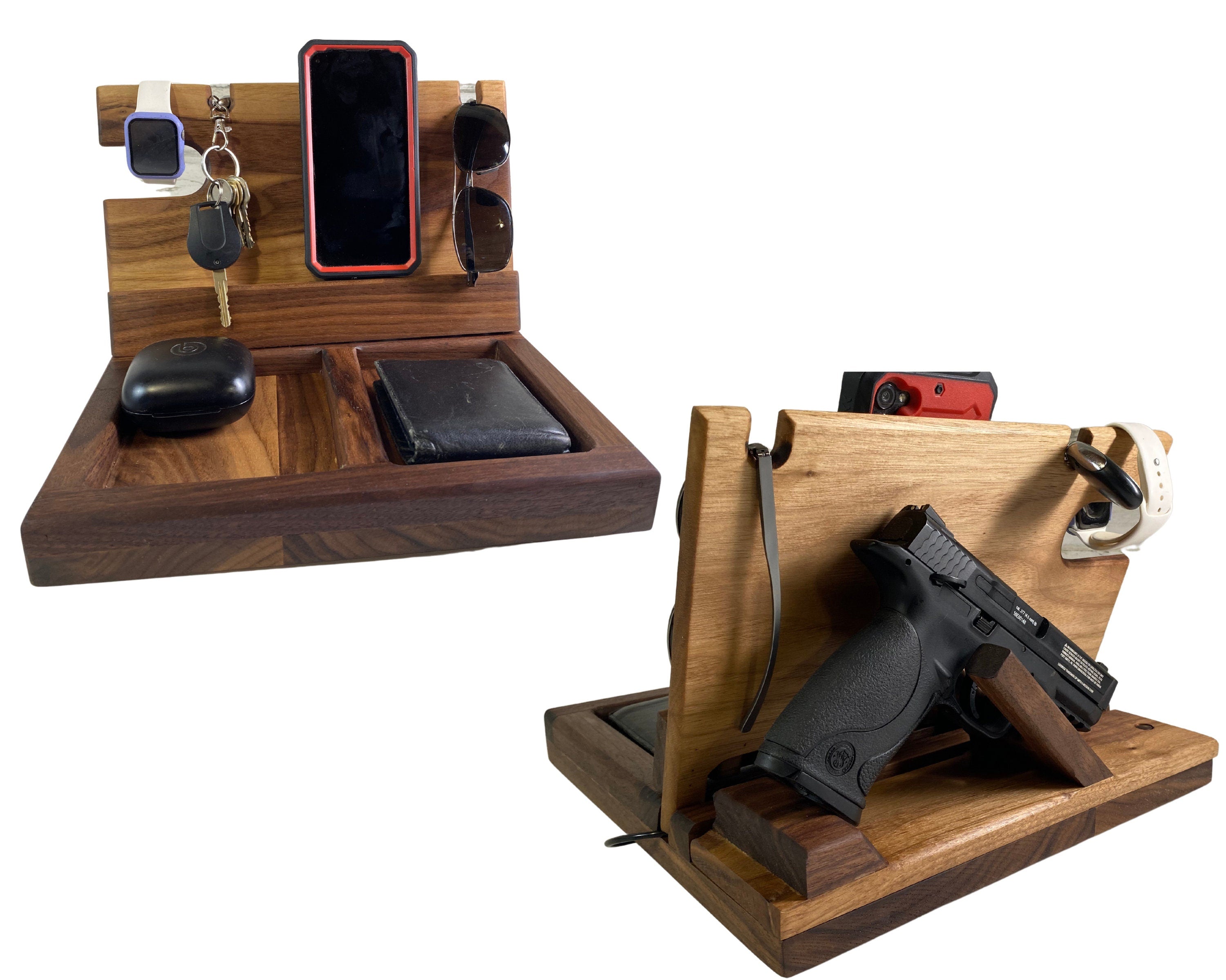 EDC Docking Station w/ Removable Gun Mount – stonewondesigns