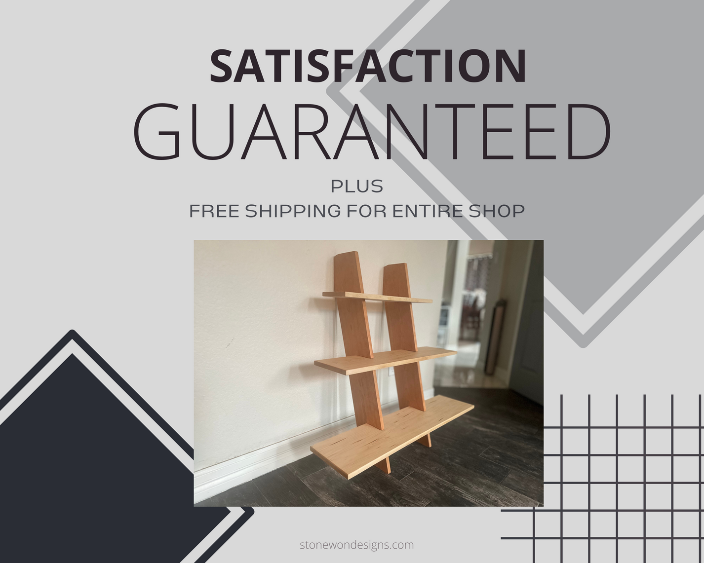 Gravity Ladder Shelf Plant Stand | Multiuse Display Shelf | Indoor Pla ...